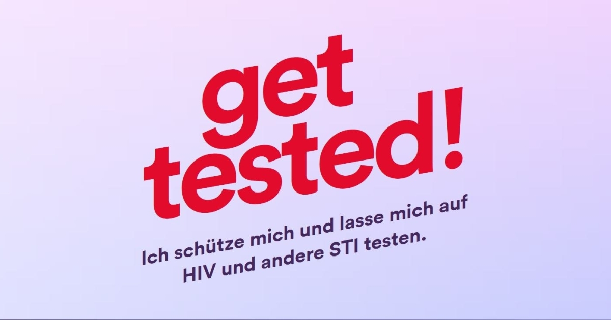 Get tested! | Aids-Hilfe Schweiz